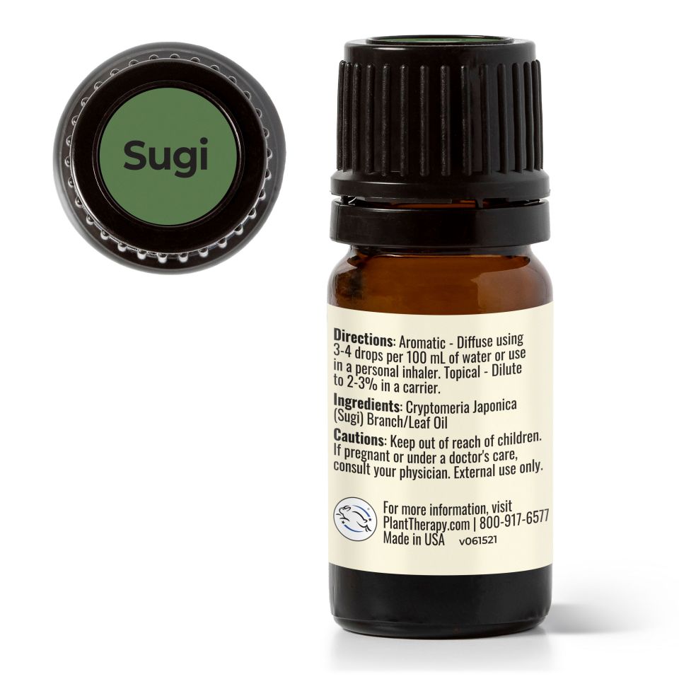 Plant Therapy Sugi Essential Oil 5ml – OilyPod