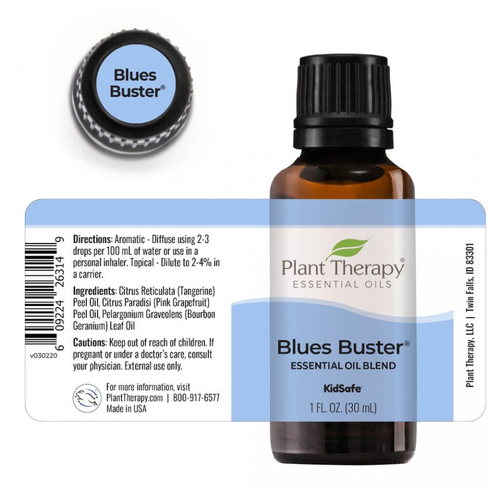 Plant Therapy Blues Buster Essential Oil Blend – OilyPod