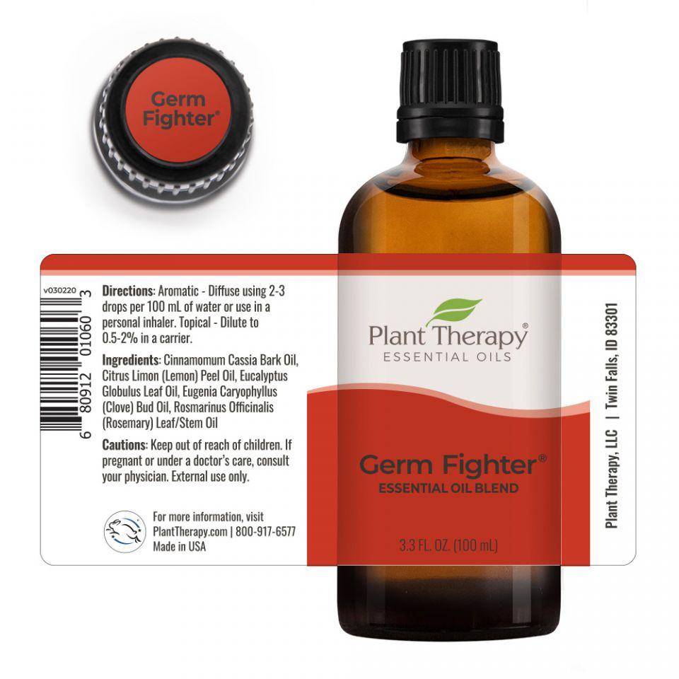 Plant Therapy Germ Fighter Essential Oil Blend – OilyPod